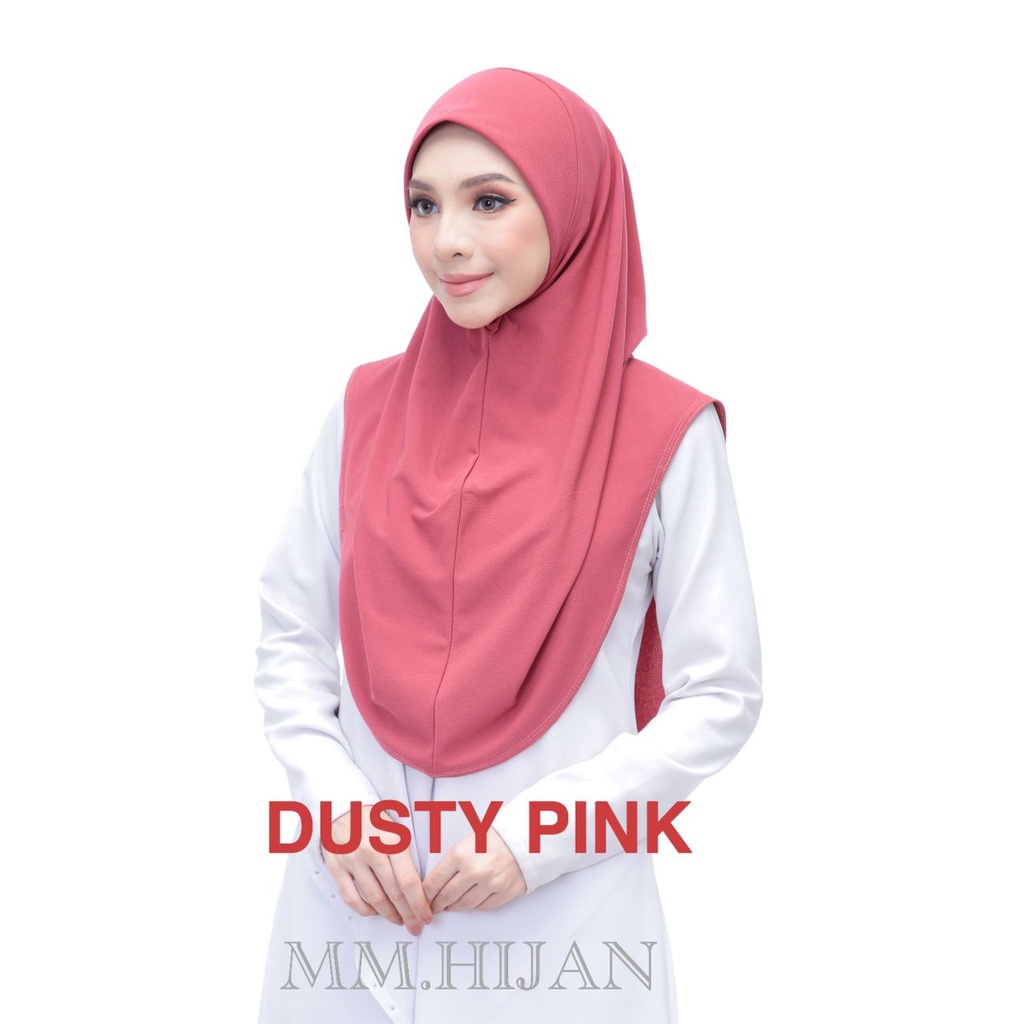 Tudung Sarung Moscrepe Sarimah Plain Instant READY STOCK SIZE M L | Shopee Malaysia