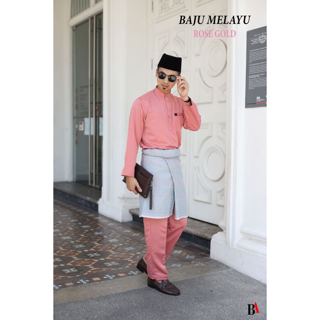 𝐁𝐀𝐉𝐔 𝐌𝐄𝐋𝐀𝐘𝐔 - Regular Slimfit | Colour Pink belacan | soft yellow ...