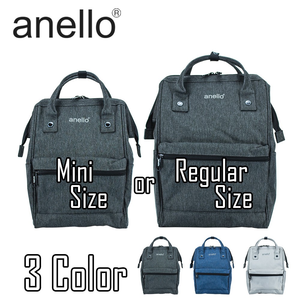 Anello Denim Series Backpack - **Mini**[READY STOCK] | Shopee Malaysia