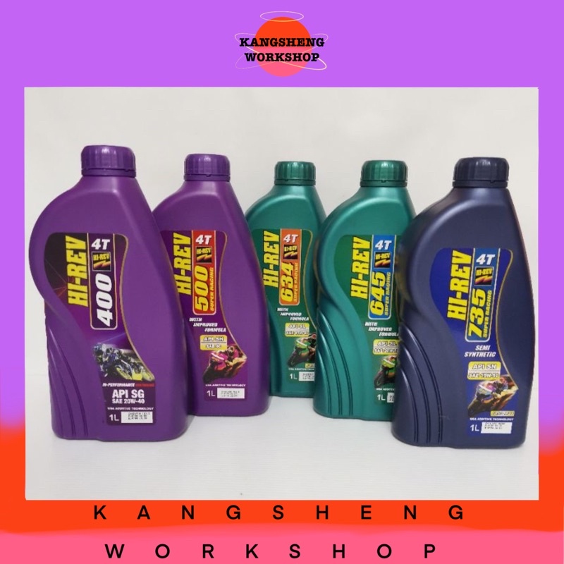 HI-REV 4T 400/500/634/645/735 (1LITER) (HIREV) | Shopee Malaysia