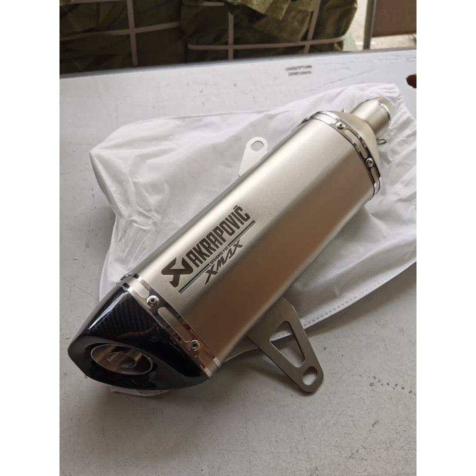 XMAX X-MAX XMAX AKRAPOVIC FULL SYSTEM EXHAUST V2 / V1 EKZOS MUFFLER ...