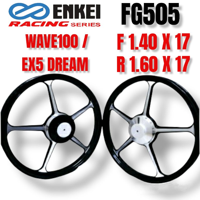 SPORT RIM EX5 / EX5 DREAM / EX5 HIGH POWER / WAVE100 ENKEI FG505 SPORT ...