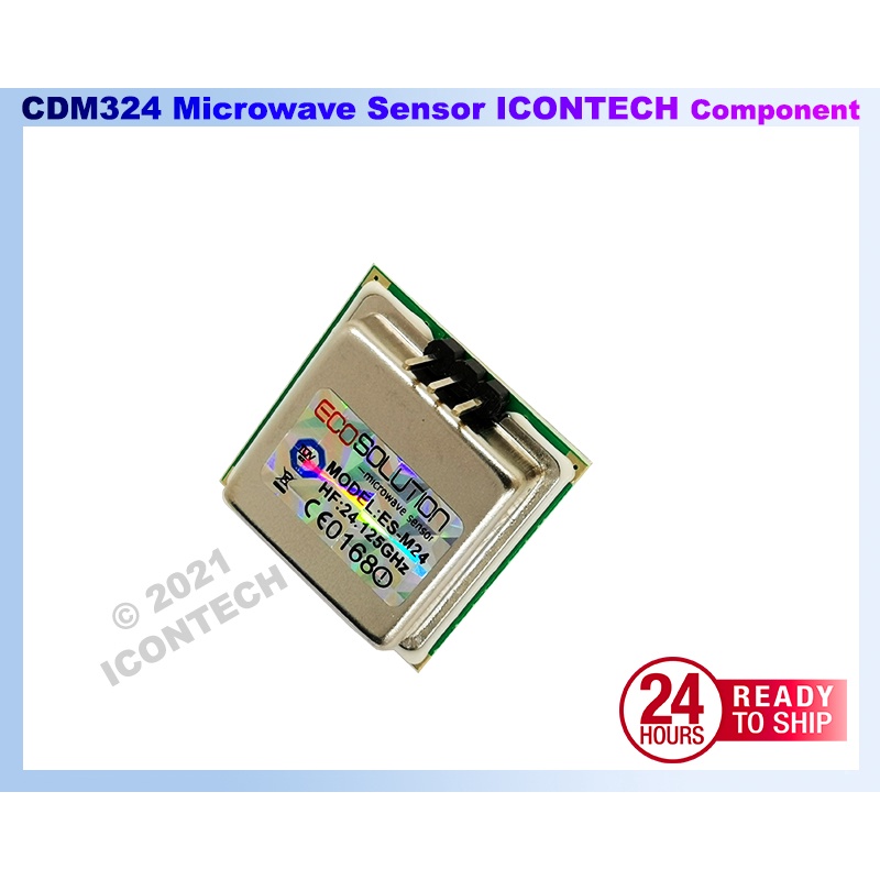 CDM324 24GHz Doppler Radar Module CDM324 Microwave Human Body Motion ...