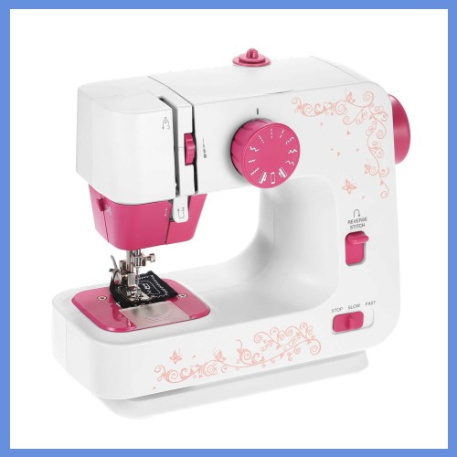 Mini Sewing Machine with 12 Stitches Portable Multi-function Sewing ...
