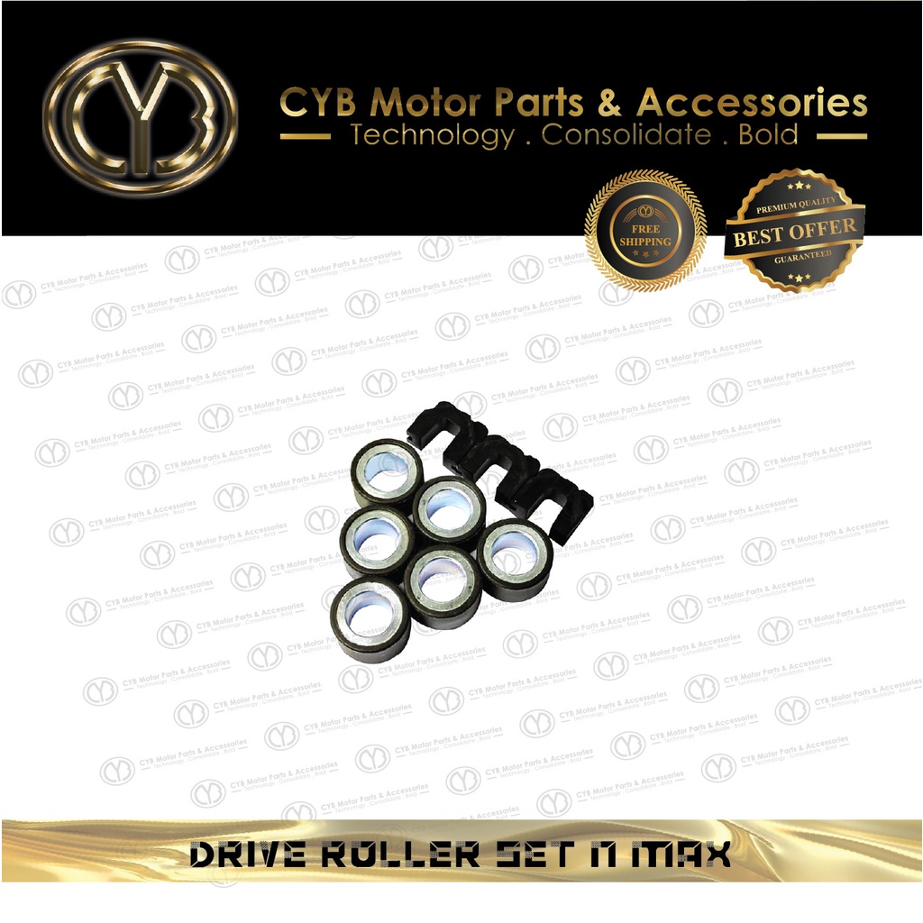 Genuine Drive Roller Set YAMAHA NMAX N MAX N-MAX NVX155 NVX 155 Roller ...