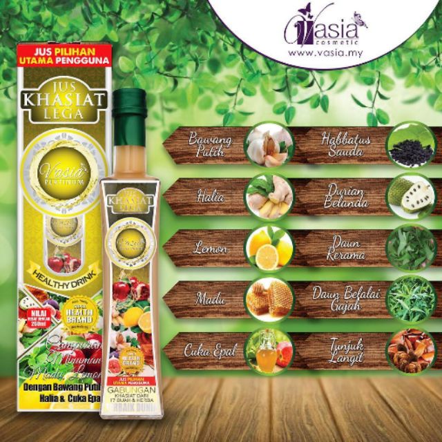 JUS LEGA V'ASIA 💯 ORIGINAL HQ | Shopee Malaysia