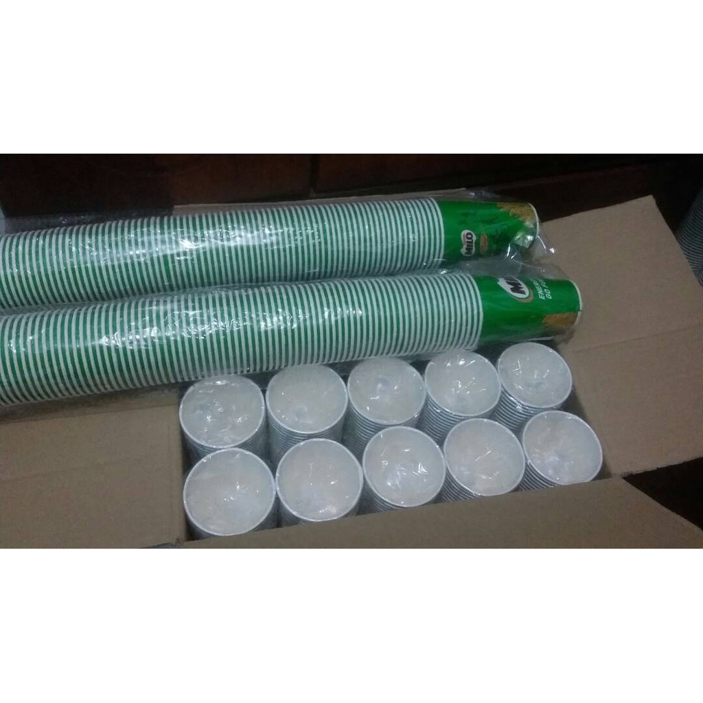 🔥🚀Milo Cup/Cawan Milo 12oz🔥🚀(1000pcs) | Shopee Malaysia