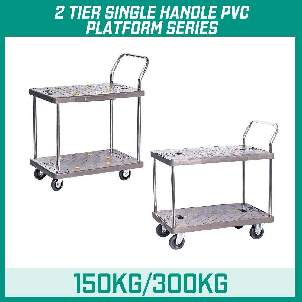 🇲🇾 MYSTAR PVC Trolley Unicarrier / 2 Tier / 3 Tier Loading Capacity ...