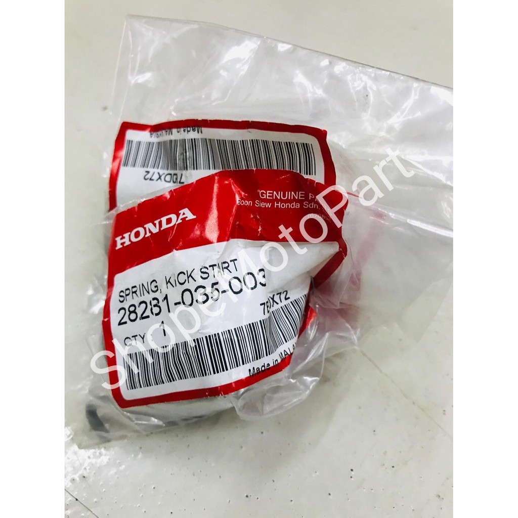 HONDA EX5 KICK START SPRING DREAM HP HIPOWER ORIGINAL ORI BOON SIEW 100 ...