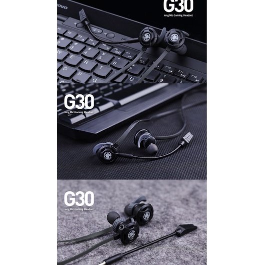 PLEXTONE G30 Game Gaming Earphone 3.5MM Noise Cancelling Wired Control ...