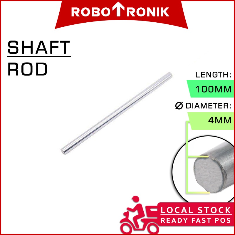 Shaft Rod (Batang Besi) 2mm 3mm 4mm 5mm 6mm 8mm | Shopee Malaysia