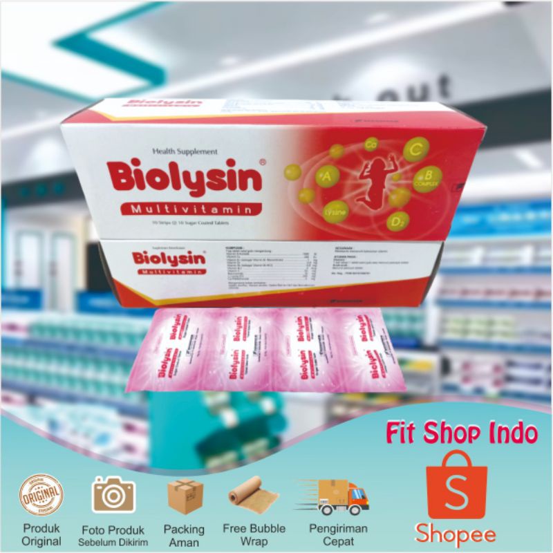 Biolysin 10 Tablets | Shopee Malaysia