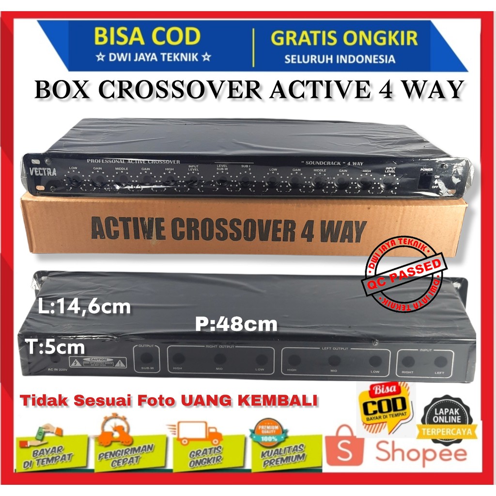 4 way AKTIVE CROSSOVER box 4 way VECTRA active krosever box | Shopee ... 4 way AKTIVE CROSSOVER box 4 way VECTRA active krosever box | Shopee ...
