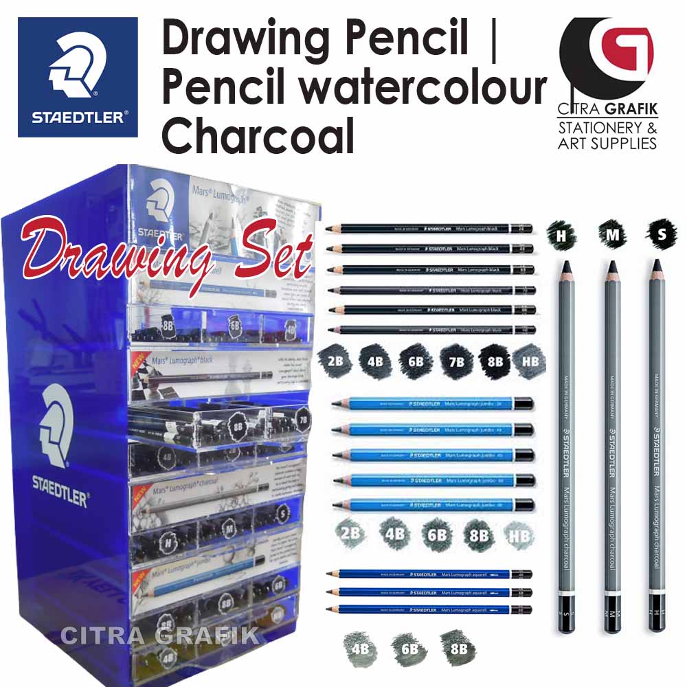 Staedtler Drawing Pencil | Mars Lumograph Black | Mars Lumograph ...