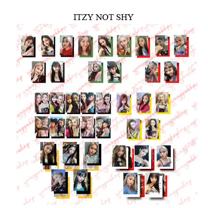 [READY/SET] Itzy NOT SHY ISJI FANMADE UNOFICIAL BENEFIT YANGPASHOP ...