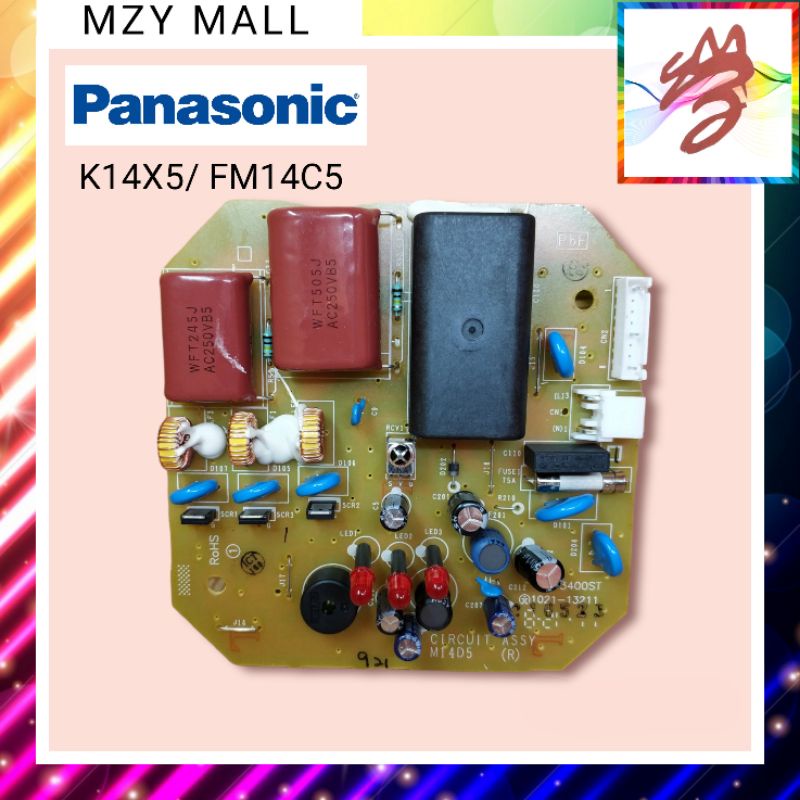 Spare Parts [Original] Panasonic Ceiling Fan PCB Board Circuit Assy for ...