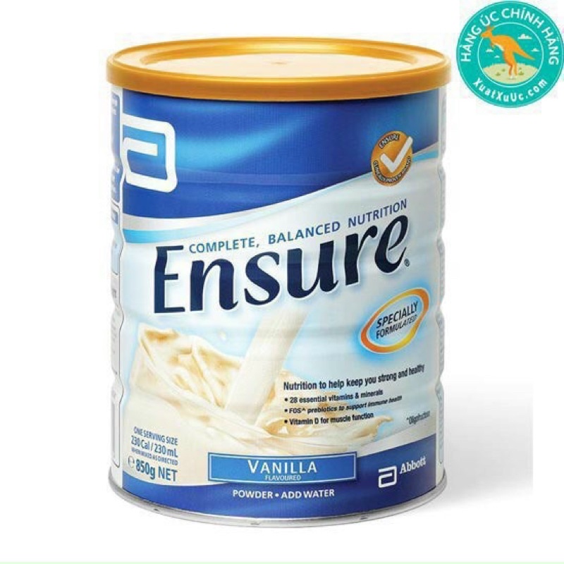 Australian ensure milk, ensure milk box 850g | Shopee Malaysia