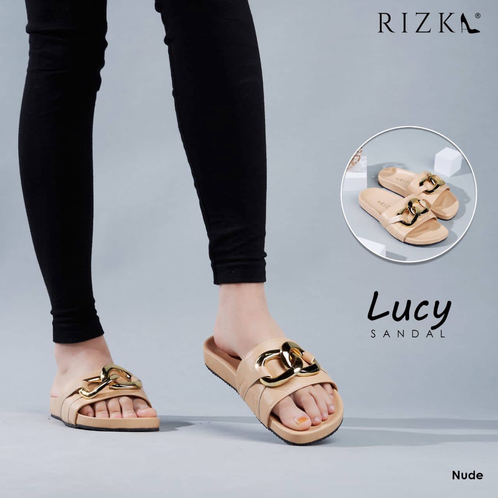 (KASUT RAYA MURAH 2022) Rizka Lucy Sandal Raya Edition | Shopee Malaysia