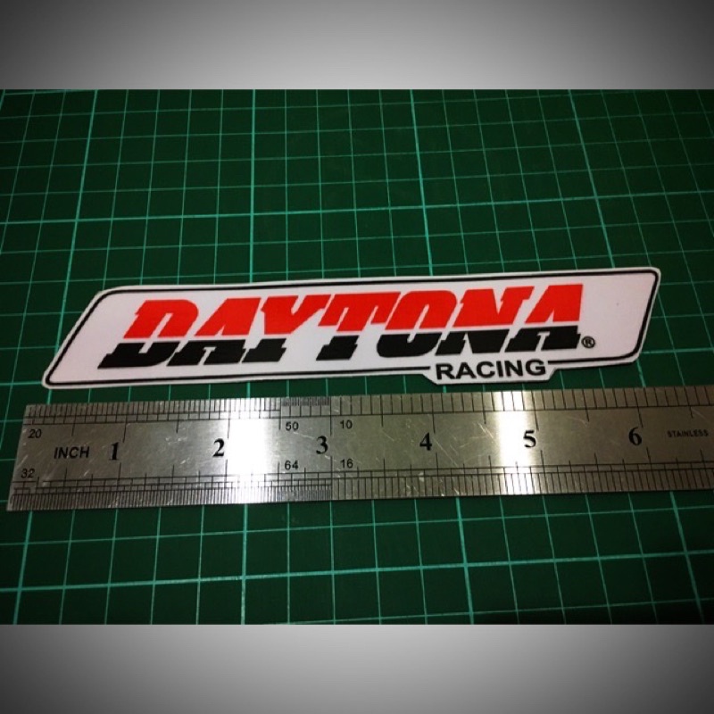 Sticker Daytona putih | Shopee Malaysia