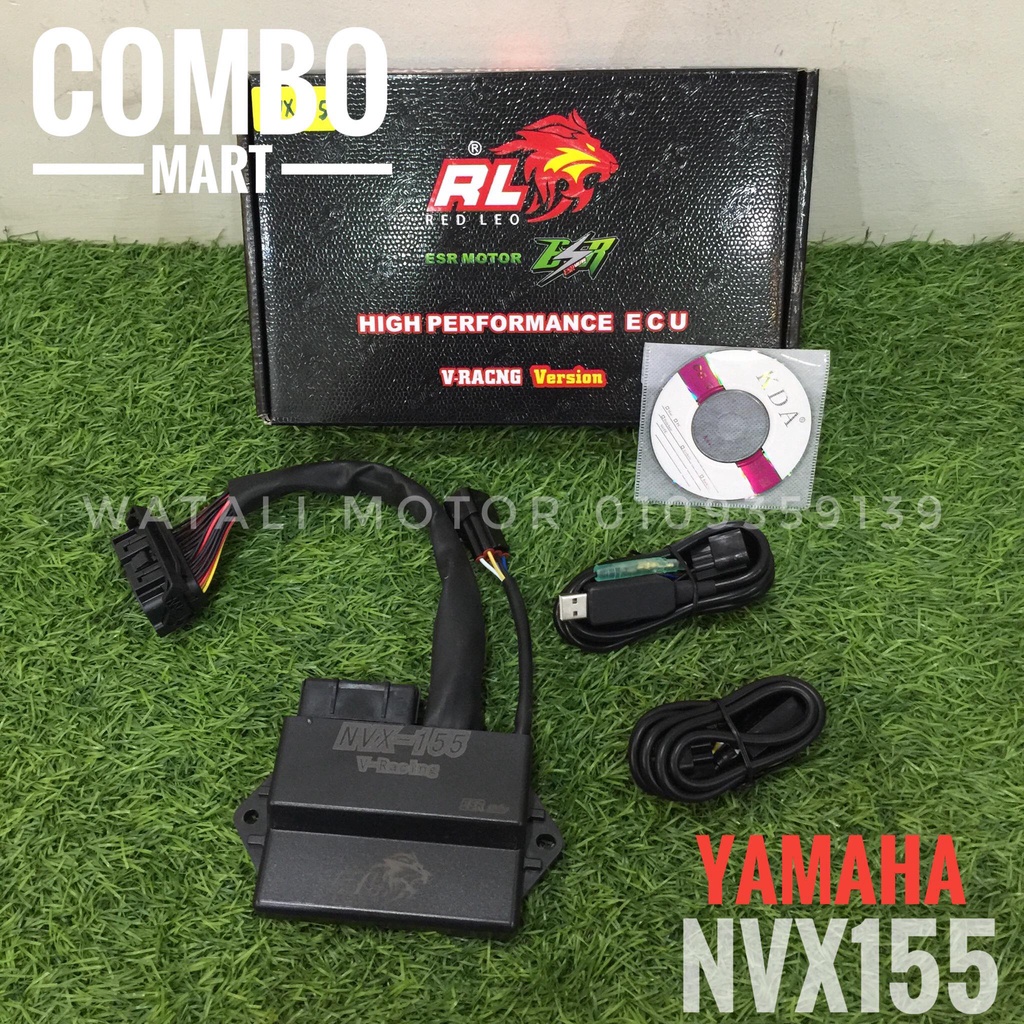 ESR RED LEO ECU 100% ORIGINAL YAMAHA NVX155 NVX V-RACING ECU | Shopee ...