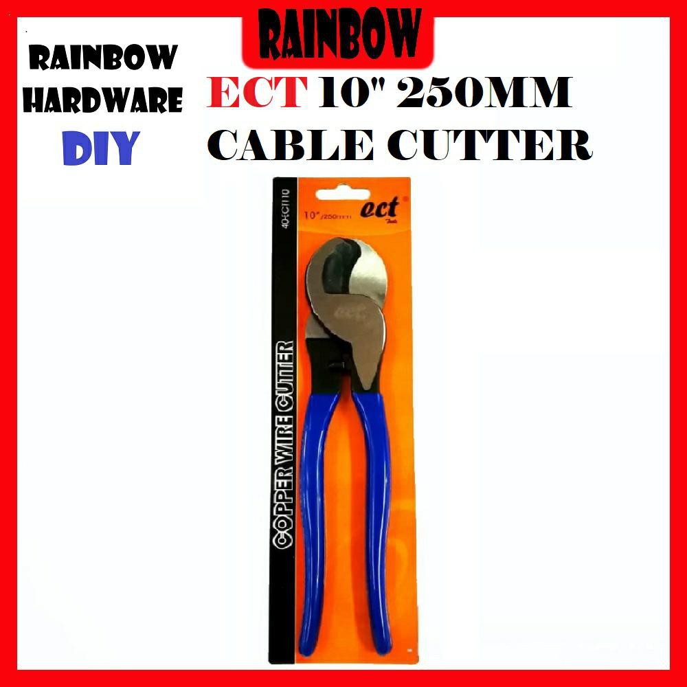 ECT 10" WIRE CABLE CUTTER / 250MM / PEMOTONG CABLE | Shopee Malaysia