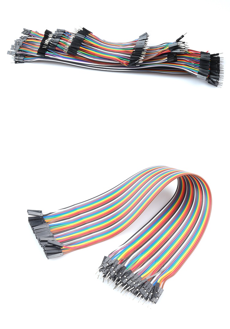 40 pin jumper wire cable, IOT, breadboard, Arduino project, DuPont wire ...