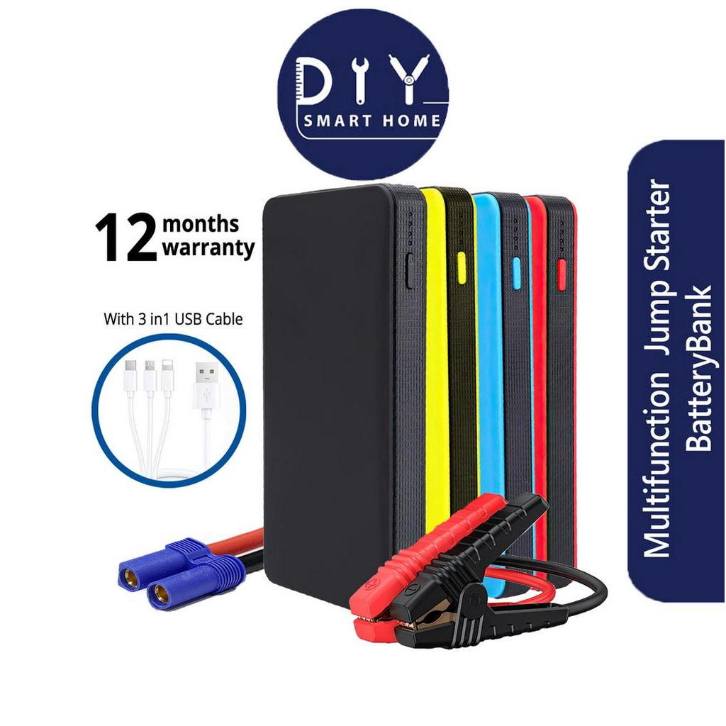 mynano Multi Function Jump Starter Battery Bank / Jump Start Power Bank ...