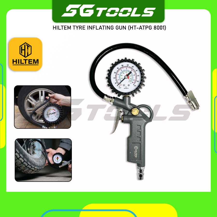 HILTEM TYRE INFLATING GUN (HT-ATPG 8001)/ AIR COMPRESSOR PRESSURE TYRE ...