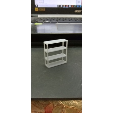 1/64 multi purpose rack boltless rack shelve diorama garage hotwheels ...