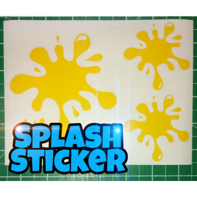 Splash Sticker 💦💦💦💧💧💧💧 | Shopee Malaysia