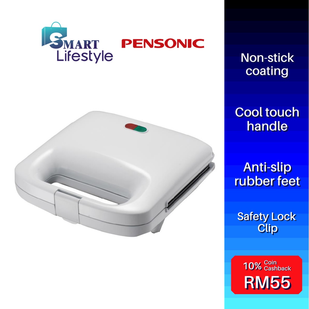 Pensonic Sandwich Maker White PST-9603(W)/ Green PST-9603(G) | Shopee ...