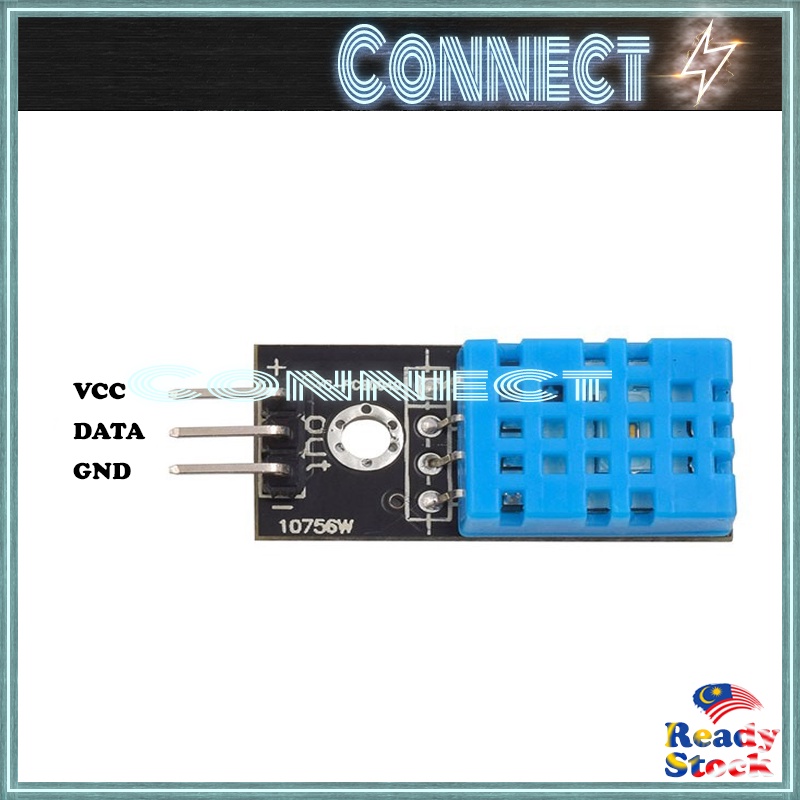 DHT11 / DHT22 High Accuracy Temperature and Humidity Moisture Sensor 3 ...