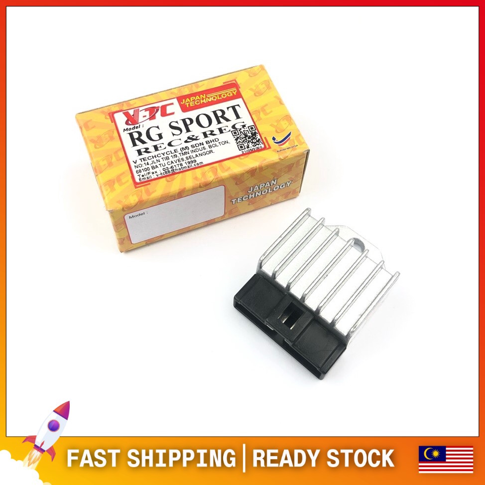 SUZUKI RG RGS 110 RG110 SPORT RGV 120 RGV120 RECTIFIER REGULATOR KATAO ...