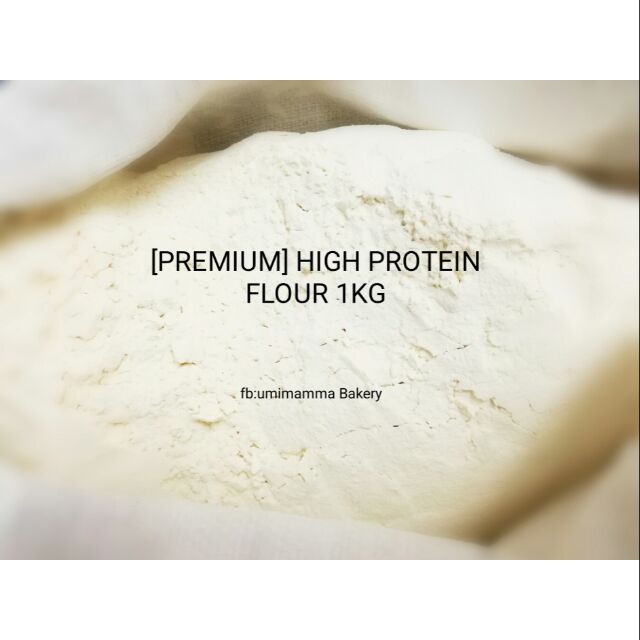 PREMIUM HIGH PROTEIN FLOUR | TEPUNG ROTI | BREAD FLOUR 1KG | Shopee ...