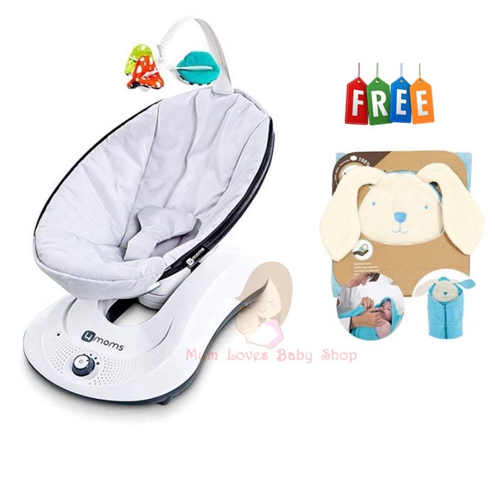 【Super Value】4moms Rockaroo Asia Classic Grey with Free Gift | Shopee ...