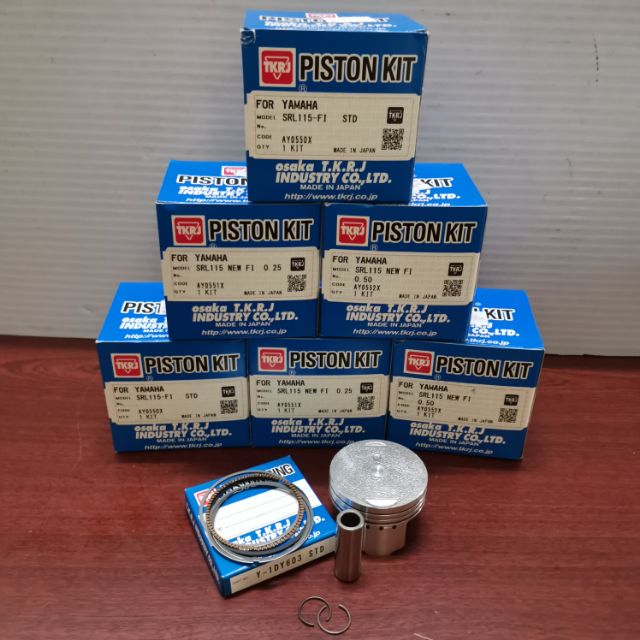 TKRJ JAPAN🇯🇵SRL 115 FI PISTON KIT STD 025 050 | Shopee Malaysia