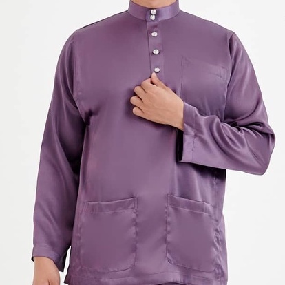 BAJU MELAYU SAHAJA TANPA SELUAR BAJU MELAYU HELAI BAJU MELAYU CEKAK ...