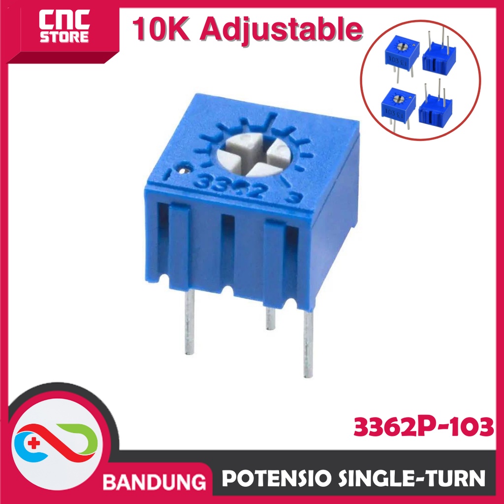 Potentiometer 10K 3362P-103 POTENTIOMETER SINGLE-TURN PRECISION ...