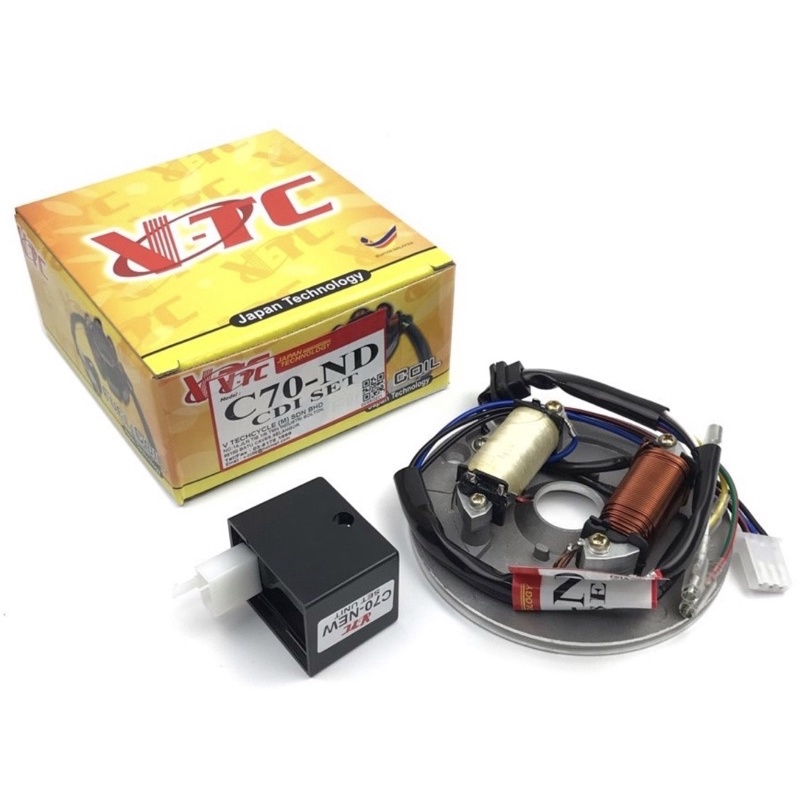 VTC FUEL COIL SET PATINAM MODIFY TO CDI UNIT HONDA C70-ND C70 HONDA ...