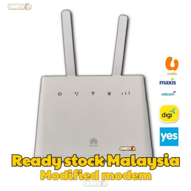 Unlimited MODIFIED Huawei 4G Router B310AS-852 +2PICS Antenna Malaysia ...