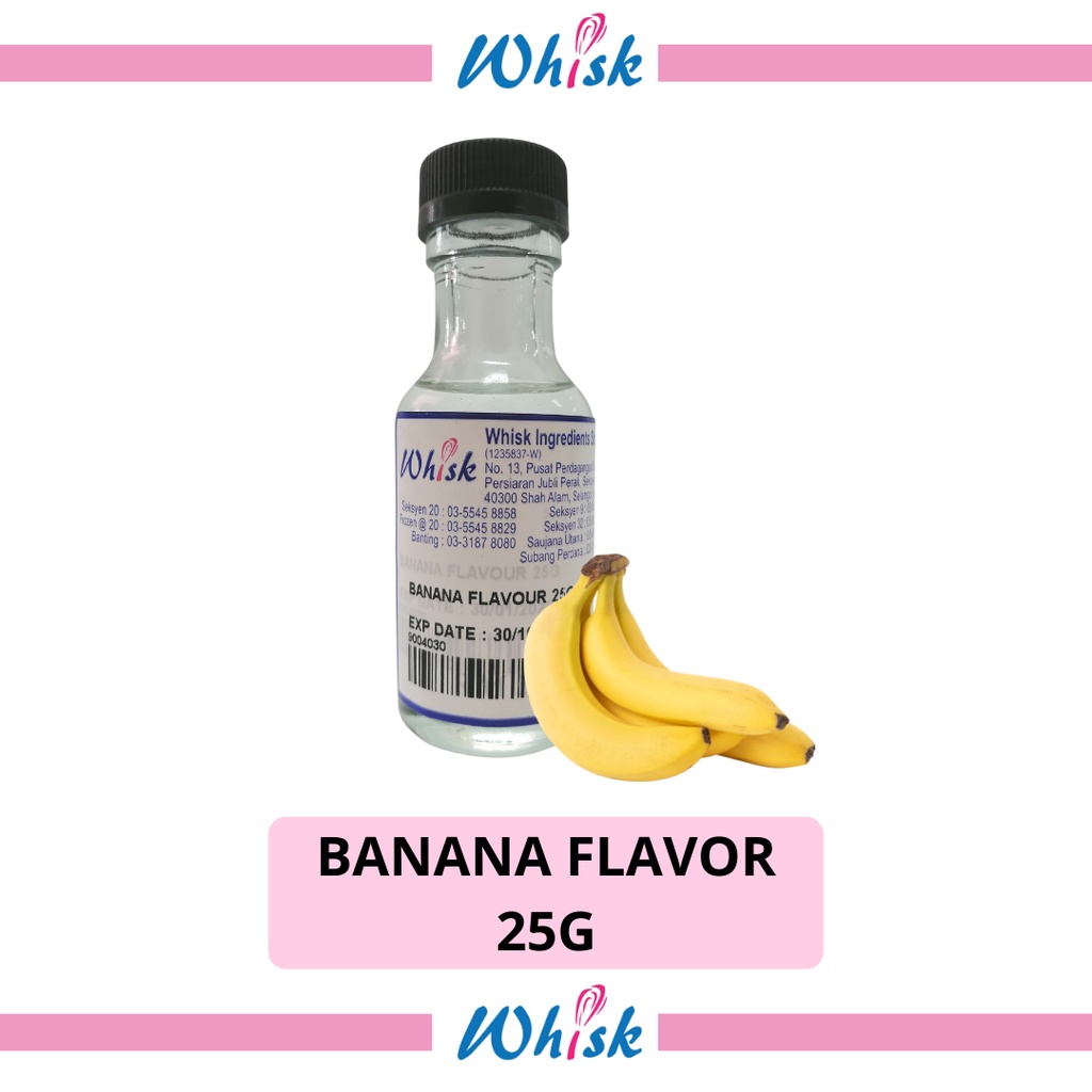 BANANA FLAVOUR / PERISA PISANG 25G | Shopee Malaysia