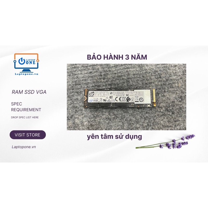 Ssd NVME intel pro 7600p 512G standard M2 2280 | Shopee Malaysia