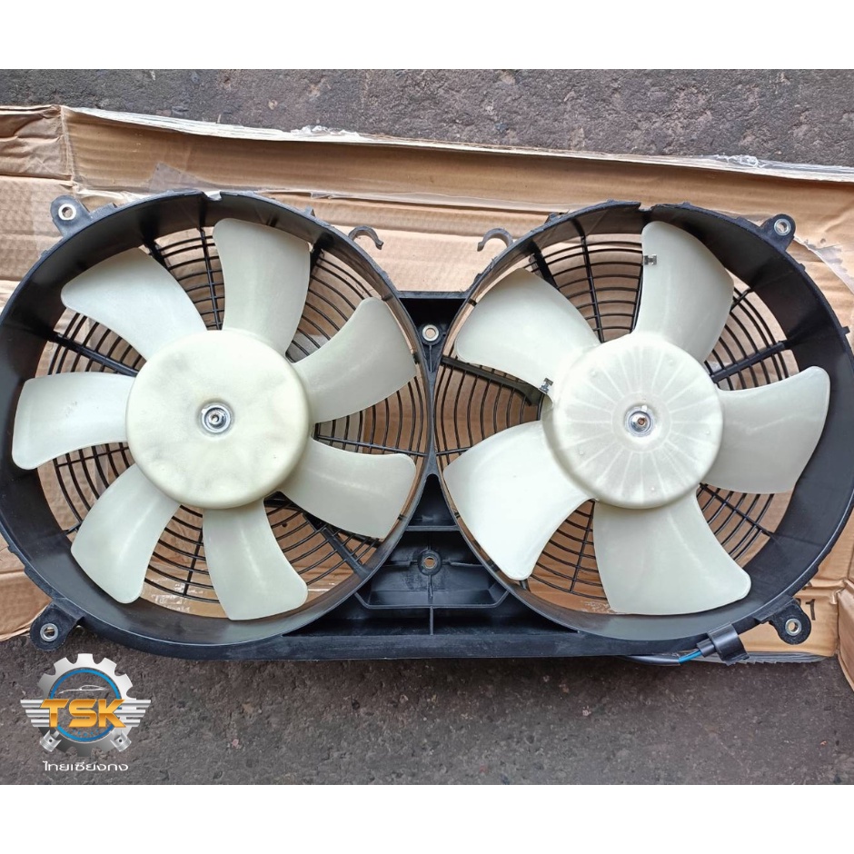 Fan Frame With Motor Radiator + Air Conditioner) TOYOTA COMMUTER ...