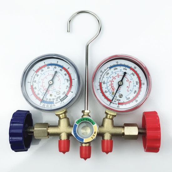 Double Gas Meter Manifold Gauge Aircond Fridge Car Aircond ...