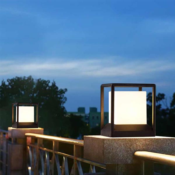 B0162 Simple Modern E27 Outdoor Gate Light / Weather Proof Gate Lamp ...