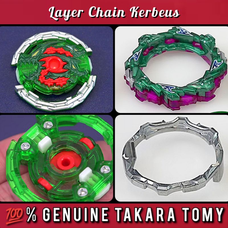 B198 Layer Chain Kerbeus Beyblade Takara Tomy | Shopee Malaysia