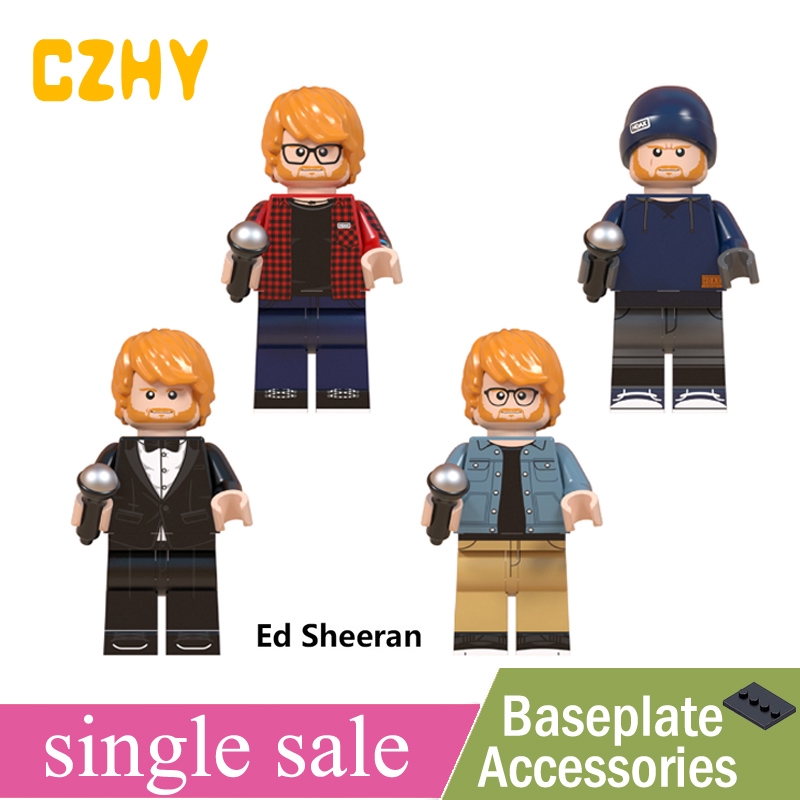Compatible Building Blocks Toys Great Singer Ed Sheeran Minifigures ...
