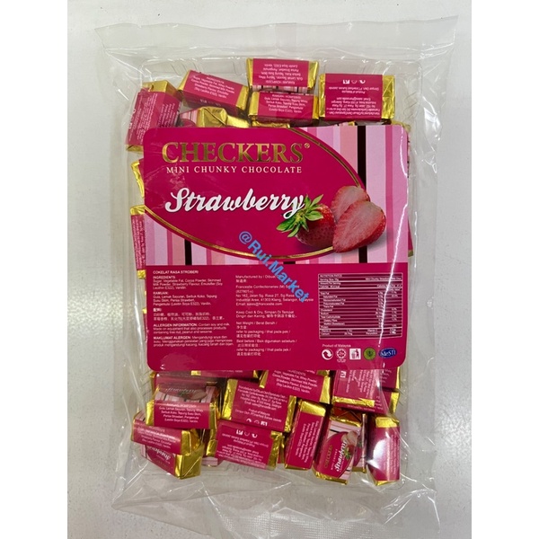 FRANCESTLE CHECKERS MINI CHUNCKY CHOCOLATE 350-500G | Shopee Malaysia