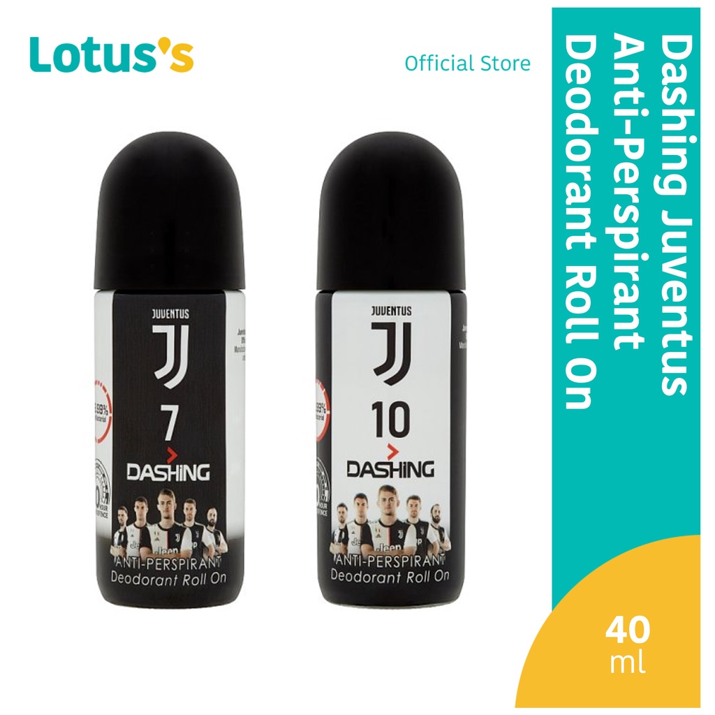 Dashing Juventus Anti-Perspirant Deodorant Roll On 40ml | Shopee Malaysia