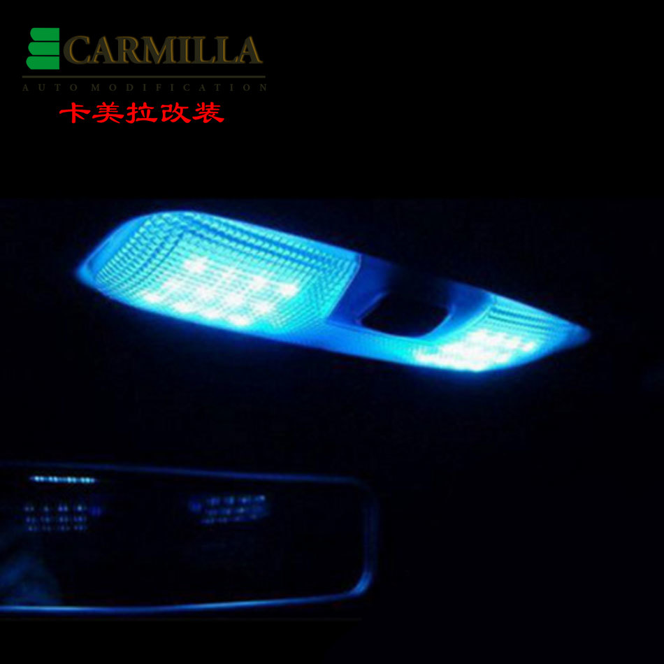 Car Styling LED Reading Lamps Roof Led Lamp Car Interior Lights Case ...